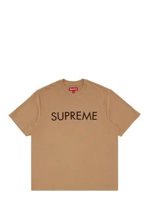 Supreme Capital Short-sleeve Top - Tan