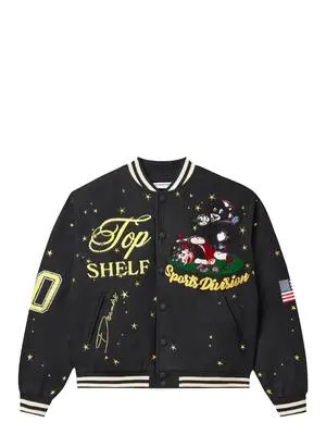 VALE FOREVER Moon Varsity Jacket