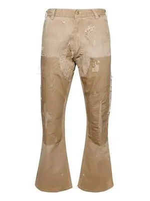 SAINT MXXXXXX Double Knee Pants - Tan