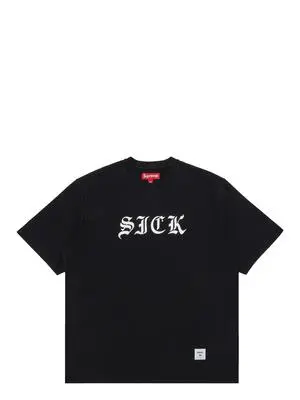 Supreme Sick Short-sleeve Top - Black