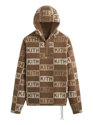 Kith Merrick Sherpa Hoodie - Tan