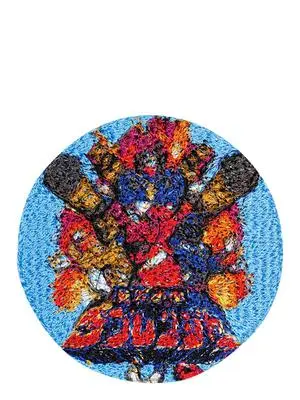 DOUBLET Embroidery Badge - Blue