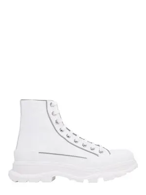 Alexander McQueen Tread Slick Boot - White