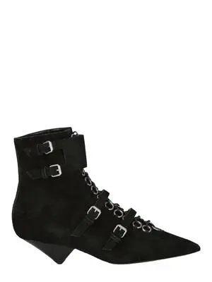 SAINT LAURENT Saint Laurent Blaze Suede Ankle Boots