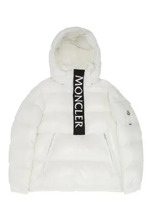 Moncler Maury Shiny Puffer Jacket - White
