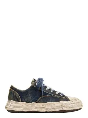 Mihara Yasuhiro Peterson 23 Og Sole Washed Denim Low - Blue