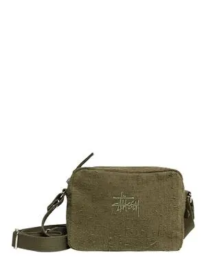 StÜssy Needle Punch Side Pouch - Green