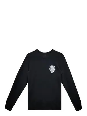 Chrome Hearts Dagger Long-sleeve Thermal T-shirt - Black