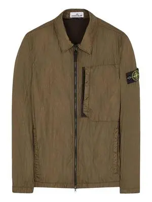 Stone Island Zip Up Jacket Green