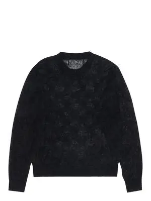 STÜSSY Loose Knit Cross Cable Sweater