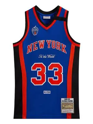 Kith And Mitchell & Ness Patrick Ewing Knicks Jersey - Multicolor