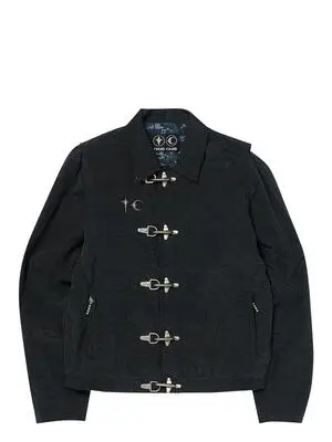 THUG CLUB Scarred Bio Soldier Jacket - Black