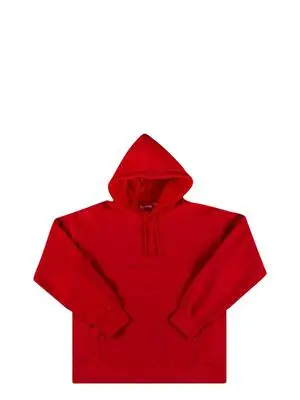 Supreme Studded Hooded Sweatshirt - Red