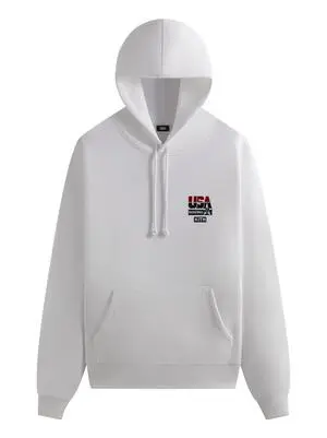 Kith For Usa Basketball Legend Vintage Nelson Hoodie - White