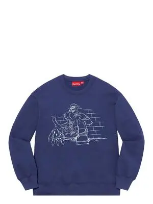 Supreme Dice Crewneck - Blue