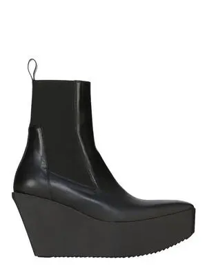 Rick Owens Porterville Beatle Platform Boots - Black