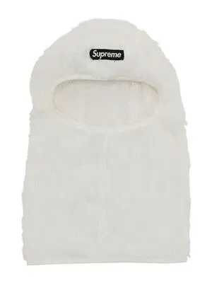 Supreme Fuzzy Balaclava - White