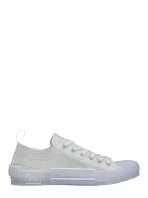 Dior B23 Low Oblique Transparent Sneaker - White