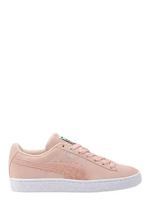 PUMA Suede Low Top Sneakers - Pink