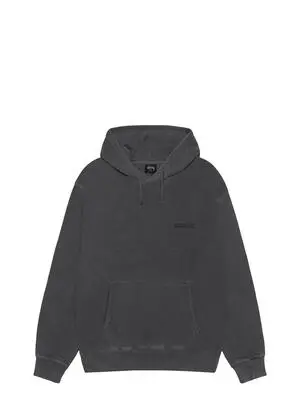 StÜssy Jumbo Pigment Dyed Hoodie - Black