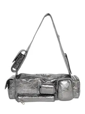 Balenciaga Superbusy Sling Bag - Silver