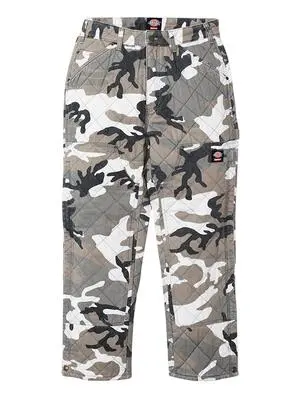 Supreme X Dickies Quilted Double Knee Painter Pant - Grey