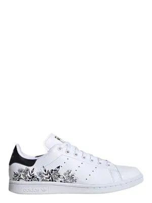 Adidas Stan Smith Floral Sneakers - White