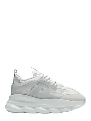 Versace Chain Reaction Sneakers - White