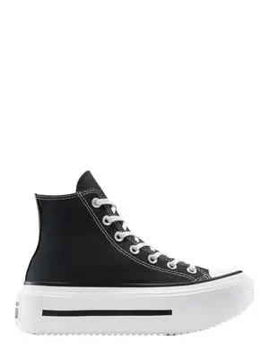 CONVERSE Chuck Taylor All Star Lift Double Stack High Top Sneakers - Black