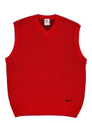 Supreme X Nike Sweater Vest - Red