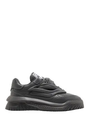 Versace Odissea Caged Rubber Medusa Sneakers - Grey