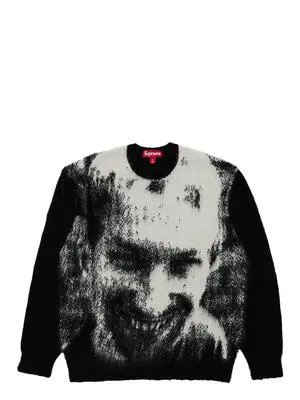 Supreme X Aphex Twin Mohair Sweater - Black