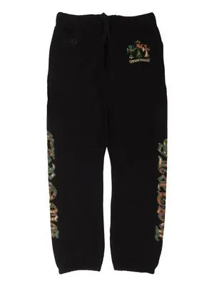 Chrome Hearts Camo Triple Cross Sweatpants - Black