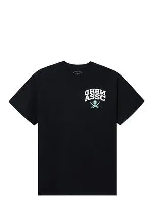 ANTI SOCIAL SOCIAL CLUB X Neighborhood Reverse Logo Tee - Black