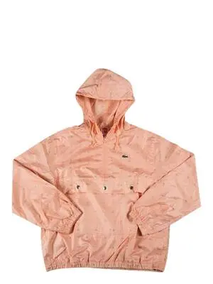 Supreme X Lacoste Reflective Grid Nylon Anorak - Orange