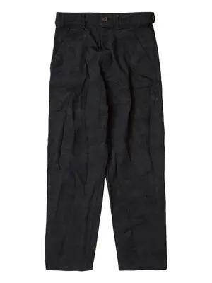 Comme Des Garçons Tonal Camo Pants - Black