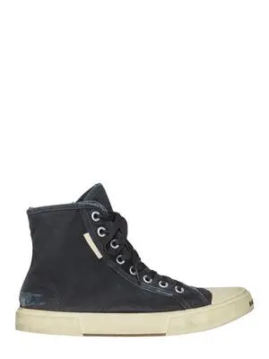 Balenciaga Paris High-top Sneakers - Black