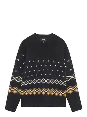 StÜssy Fairisle Sweater - Grey