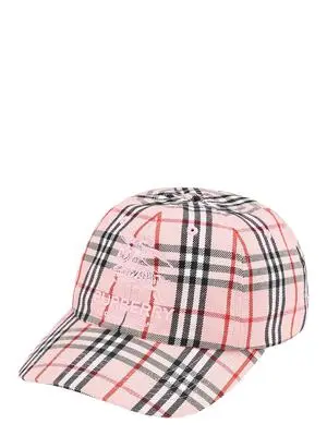 Supreme X Burberry Denim 6-panel Hat - Pink