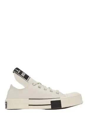 Rick Owens Converse X Drkstar Low Sneakers - White
