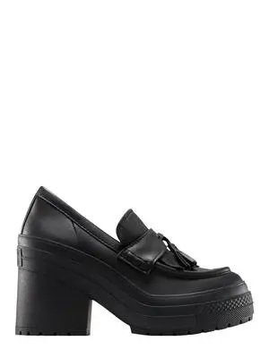 CONVERSE Chuck 70 De Luxe Heel Loafer Platform Low - Black