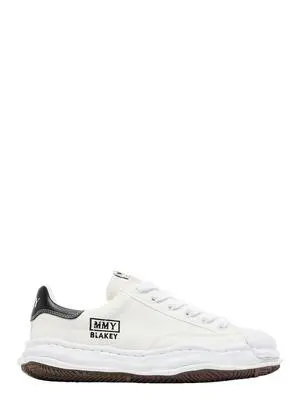 Mihara Yasuhiro Blakey Og Sole Canvas Low - White
