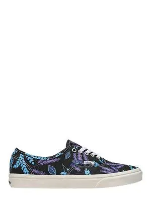 VANS Authentic Floral Printed Sneakers - Black