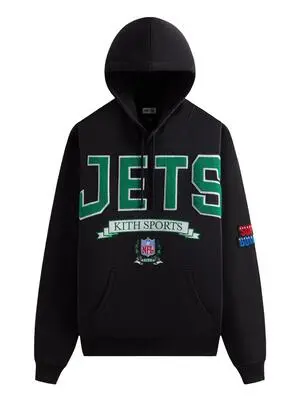 Kith 47 For The Nfl: Jets Nelson Hoodie - Black