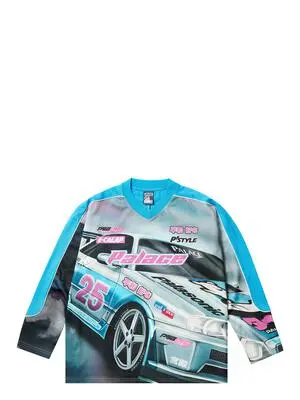PALACE Racey Jersey - Blue