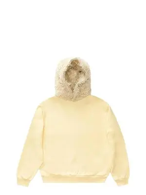 Marni Faux Fur Hooded Sweatshirt - Yellow