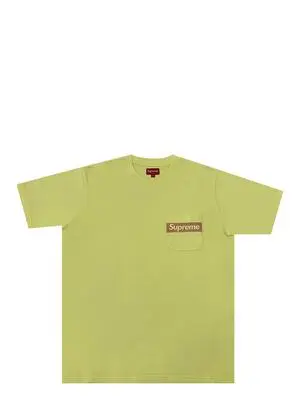 Supreme Mesh Stripe Pocket Tee - Yellow