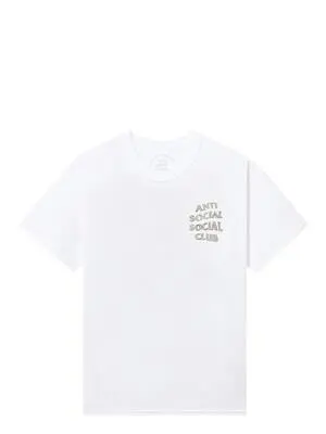 ANTI SOCIAL SOCIAL CLUB Blurred Lines Mind Games Tee - White