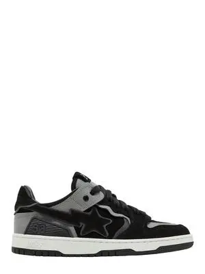 A BATHING APE Sk8 Sta #6 Sneakers - Black