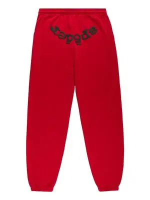 SP5DER Og Web V2 Sweatpant - Red